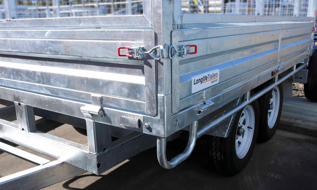 Flatbed Cage Trailers – Longlife Trailers
